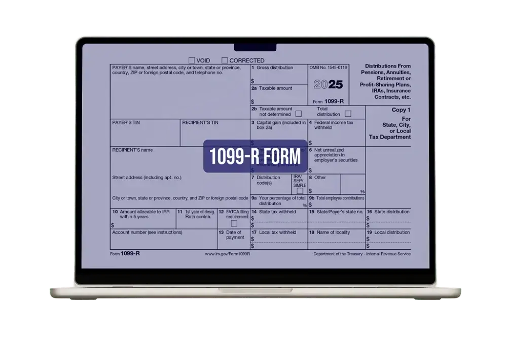 Form 1099-R | Retirement Distribution - E-file Workforce Payroll